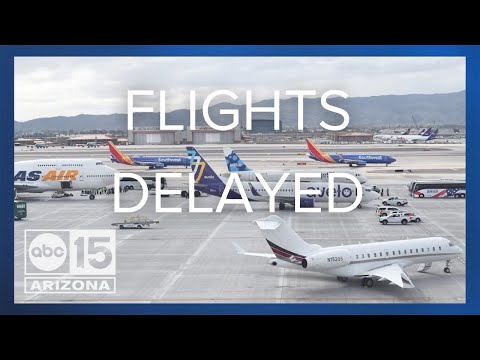 More than 150 flights delayed at Phoenix Sky Harbor
