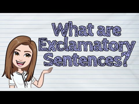 (ENGLISH) What are Exclamatory Sentences? | #iQuestionPH