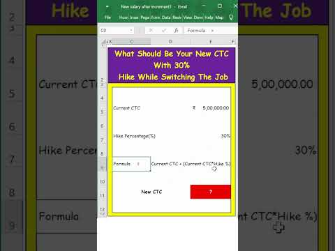 What Should Be Your New CTC With 30% Hike While Switching The Job