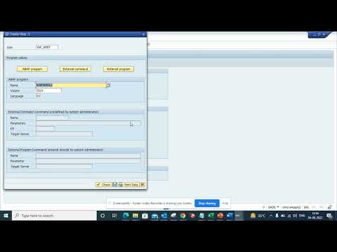 SAP Tutorials for Beginners:How to create SAP jobs and Schedule?