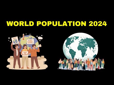 world population 2024 || Comparision Video || Population by Country || Flags and country