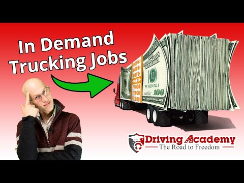 The MOST In-Demand Trucking Jobs in 2024