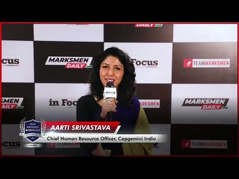 Aarti Srivastava, CHRO - India, Capgemini - Most Preferred Workplace 2022-23 (IT & ITES)