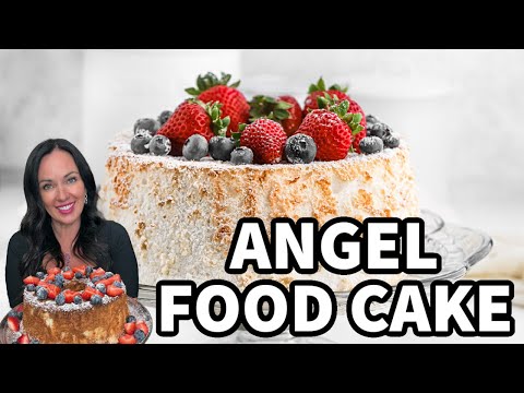 Fluffy Angel Food Cake | Easy Classic Recipe