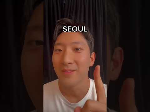 Difference between Seoul and Busan Korean๐๐ฐ๐ท #shorts