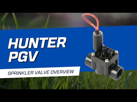 Hunter PGV Sprinkler Valve Overview