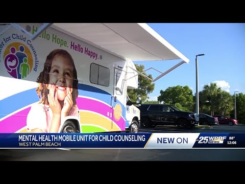 Mobile mental health unit aims to reach more children in Palm Beach County