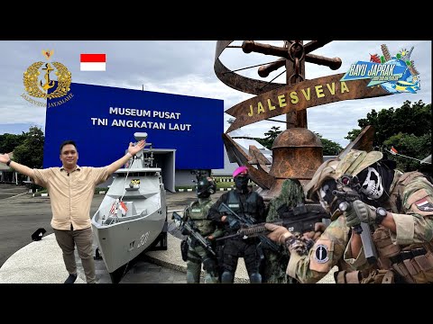 Museum Pusat TNI Angkatan Laut Surabaya Terbesar di indonesia 2024
