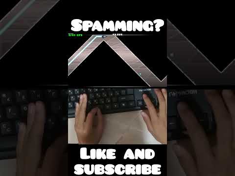 Spamming? #gdchallenge #geometrydashs #gaming #gdspawn #games #geometrydashsongs #gd #spam #shorts