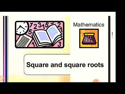 CLASS VIII - MATHS - NCERT - CH 6 - Introduction( Explanation) - Squares and Square Roots