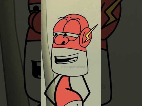The Flash! π€£ #animation #memes #cartoon #shorts