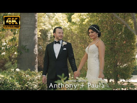 Anthony + Paula's Wedding 4K UHD Highlights in Landmark hall st Gregory Church and Museum of History