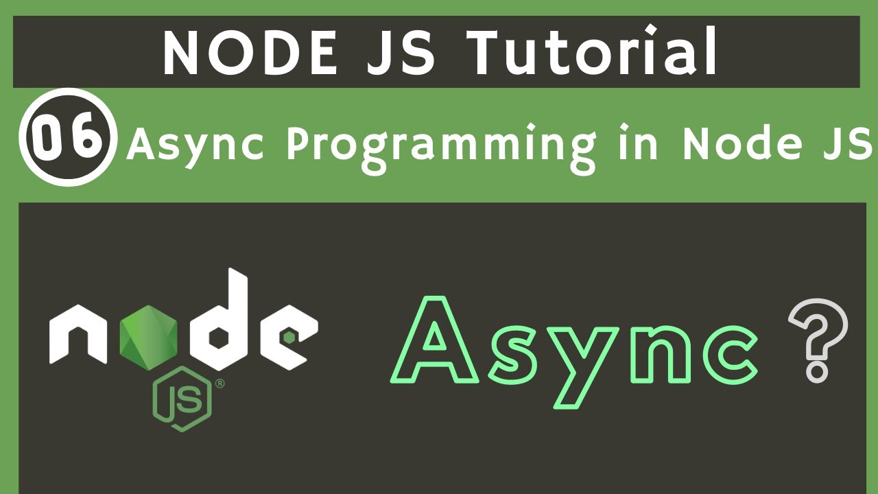 06 Asynchronous Programming in Node JS | Node JS Complete Tutorial | UiBrains | NAVEEN SAGGAM