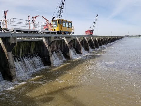 Bonnet Carre Spillway. 2018. Opened for the 12th time in it's 87 year history.