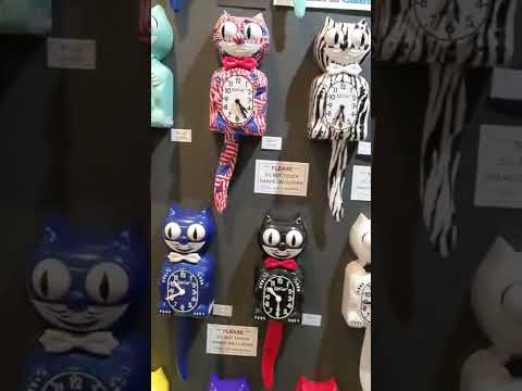 Cat Clock Moving Eyes - #Shorts