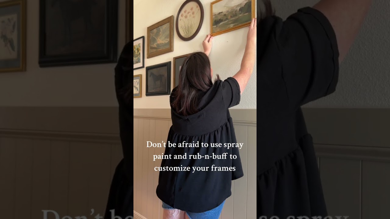 Gallery wall tips and tricks!  #vintagewallart #diy #home #art #gallerywall