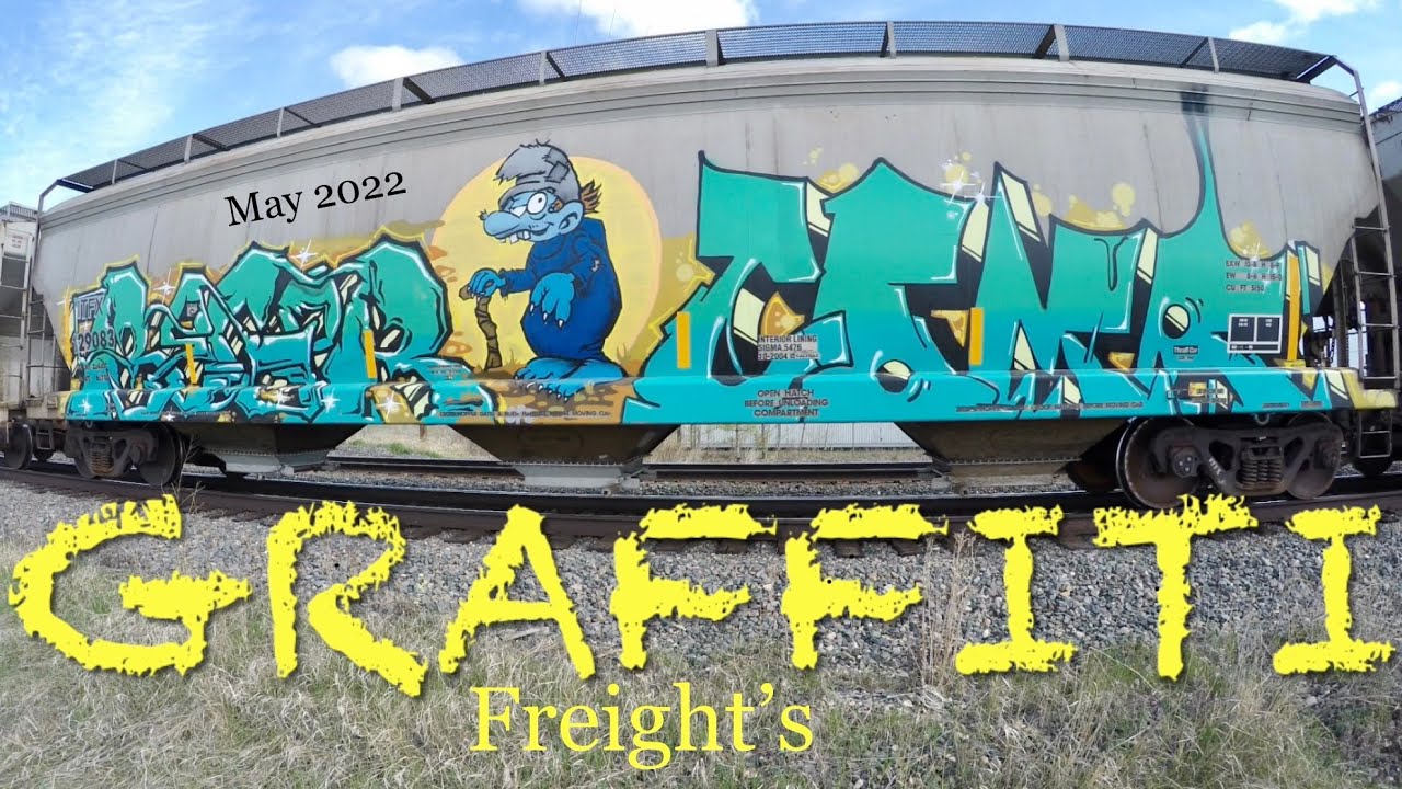 Freight Train Graffiti Benching #11