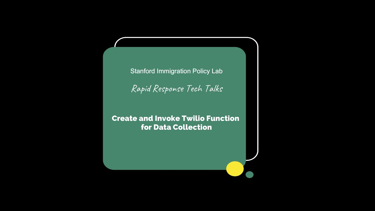 Twilio Function Part 1