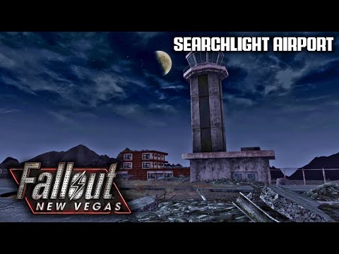 Finally exploring the Searchlight Airport! | Fallout: New Vegas Walkthrough