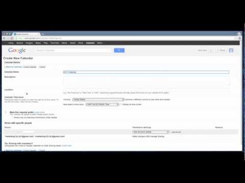 Google Calendar: How to Make a Public Calendar
