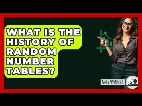 What Is The History Of Random Number Tables? - The Friendly Statistician