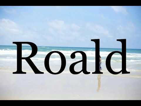 How To Pronounce Roald๐๐๐๐๐๐Pronunciation Of Roald
