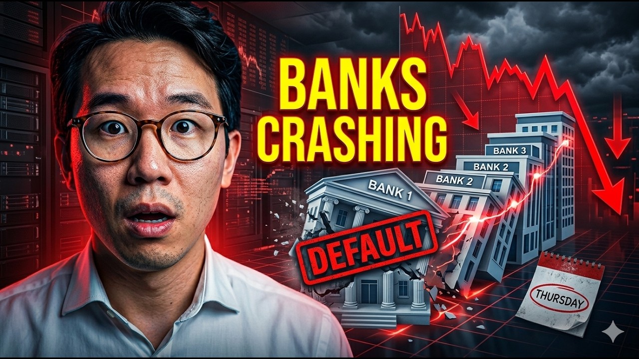 THE THURSDAY CONTAGION: Why Yesterday's Defaults Just Crashed US Bank Stocks