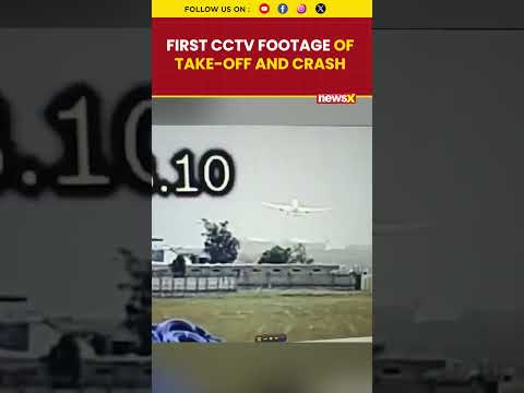Ahmedabad Plane Crash Video: First Visuals Out! Watch Exact Moment When Tragedy Took Place #airindia