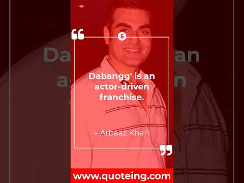 Top 10 Most Popular Arbaaz Khan's Quotes | Quoteing