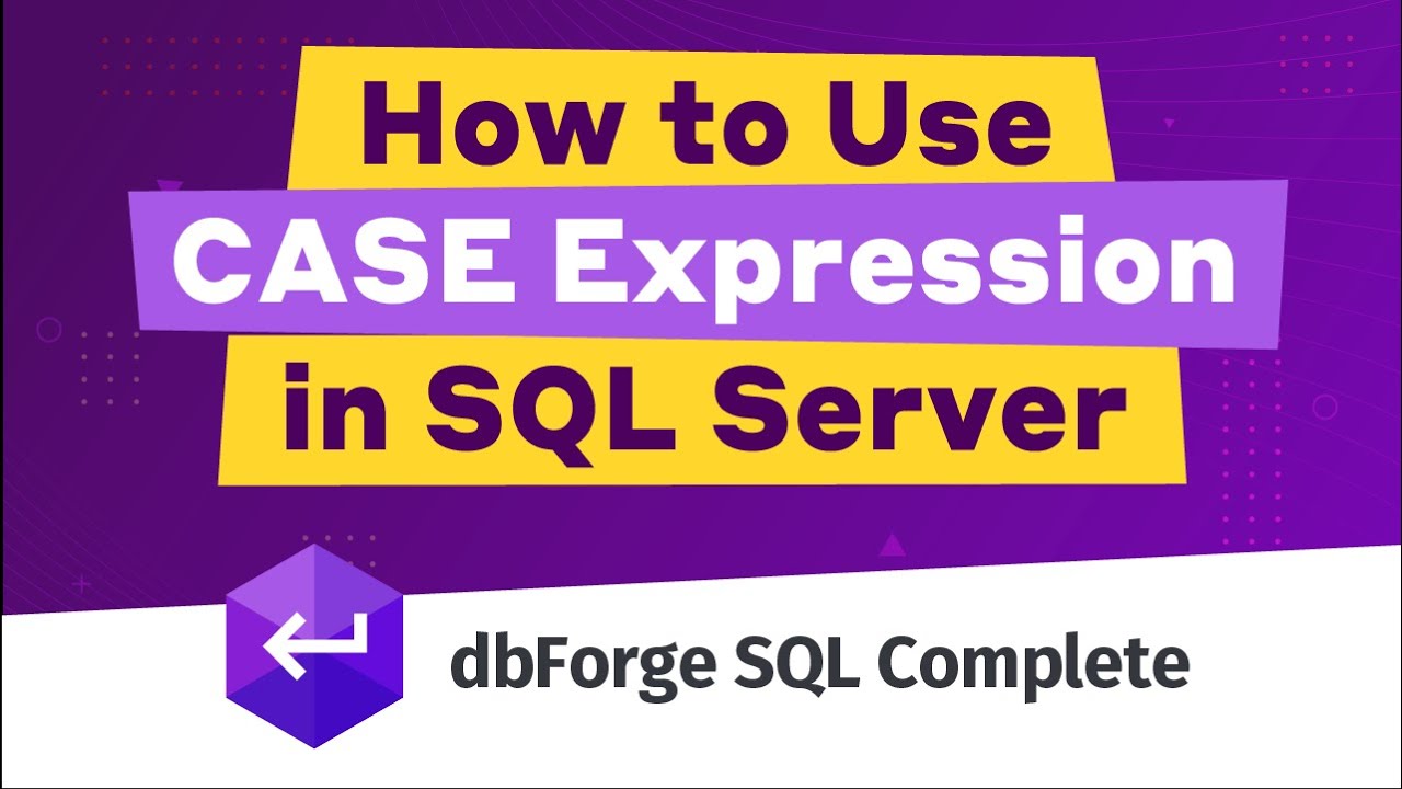CASE Statement in SQL Server [Without Coding]