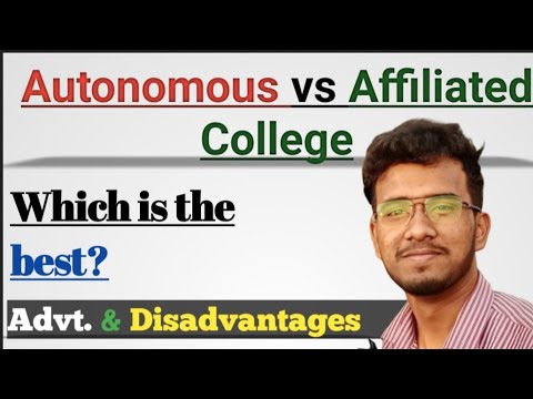 Autonomous vs affiliated/Non autonomous college 🤔 | Which is the best for you #college #engineering