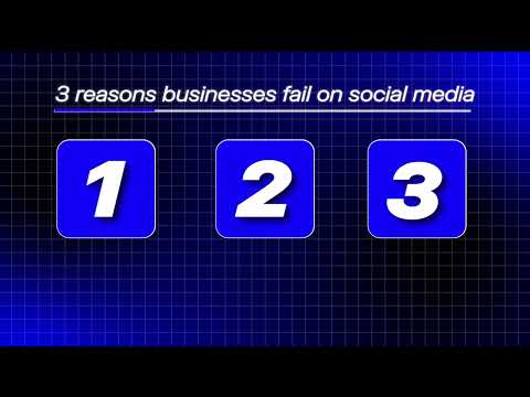 Why Most Businesses Fail To Grow On SOCIAL MEDIA.