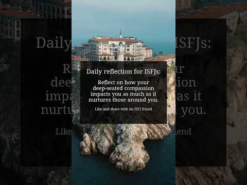 ISFJ's Quiet Power: Compassion in Action #Shorts