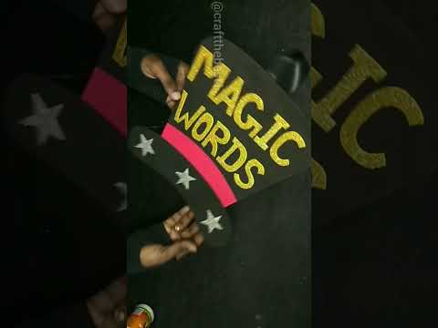 Magic Words/ Classroom Decoration Ideas/Wall Hanging #shorts #youtubeshorts #diy