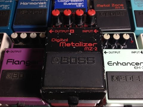 Boss MZ-2 Digital Metalizer - Distortion Pedal W/ Chorus + | Reverb