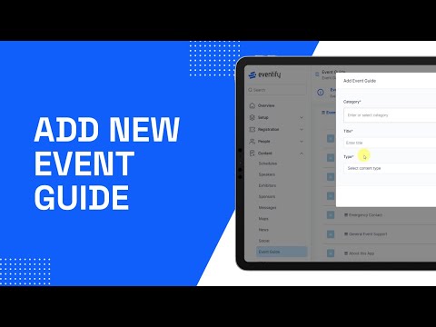 Eventify - Add New Event Guide
