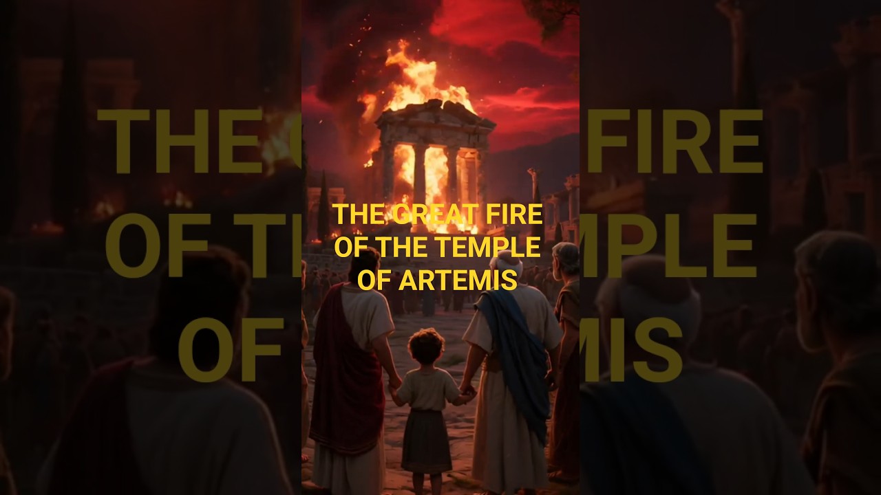 The Great Fire of the Temple of Artemis