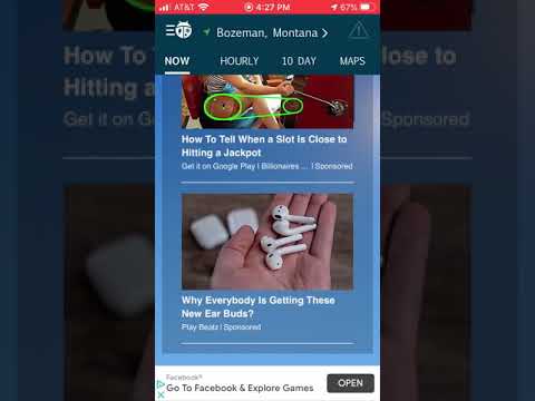 Overview of Weather Bug app