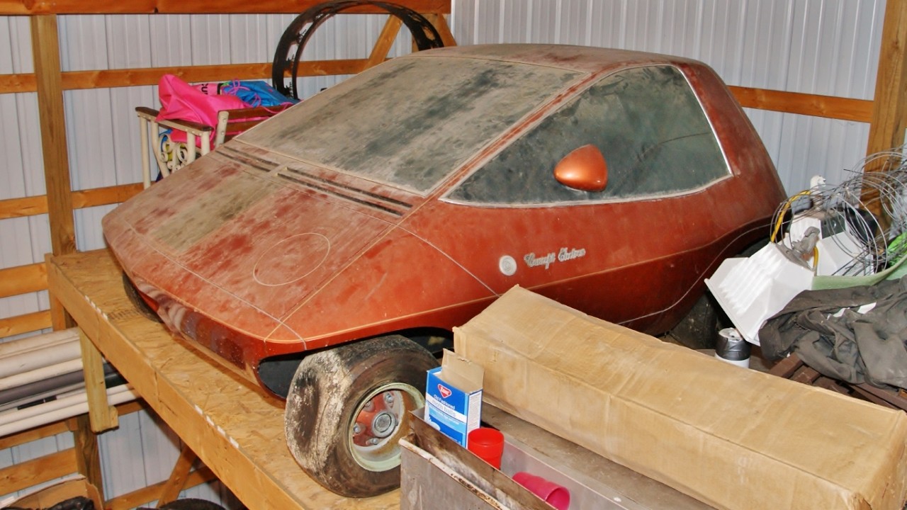 1967 AMC Amitron EV Concept Missing for Decades Found in a Barn ...