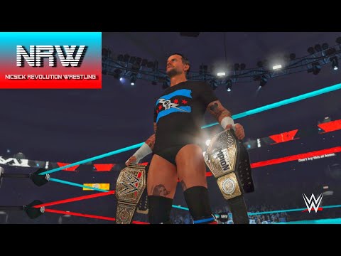 CM DOUBLE CHAMP PUNK! | NRW Ep. 9 (WWE 2K24)