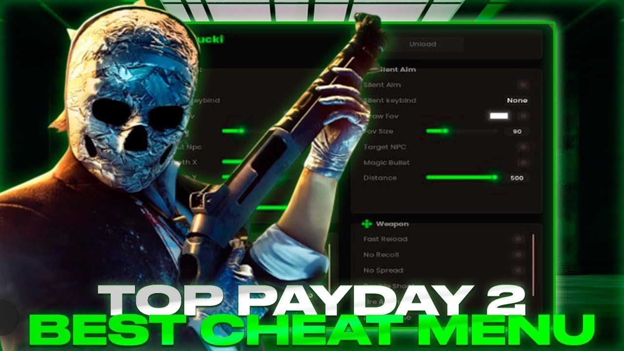 [Undetected] Top PayDay 2 - Best Cheat Menu | Greated Hacks For PD2 | Many Functions | FREE Download