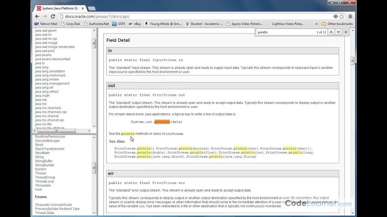 Mastering Java Programming 2 (Section 12 -Exploring Java Classes and Packages)