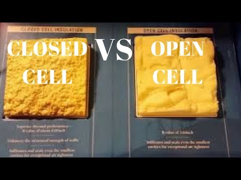 Open Cell vs. Closed Cell Spray Foam | sprayinsulationpa