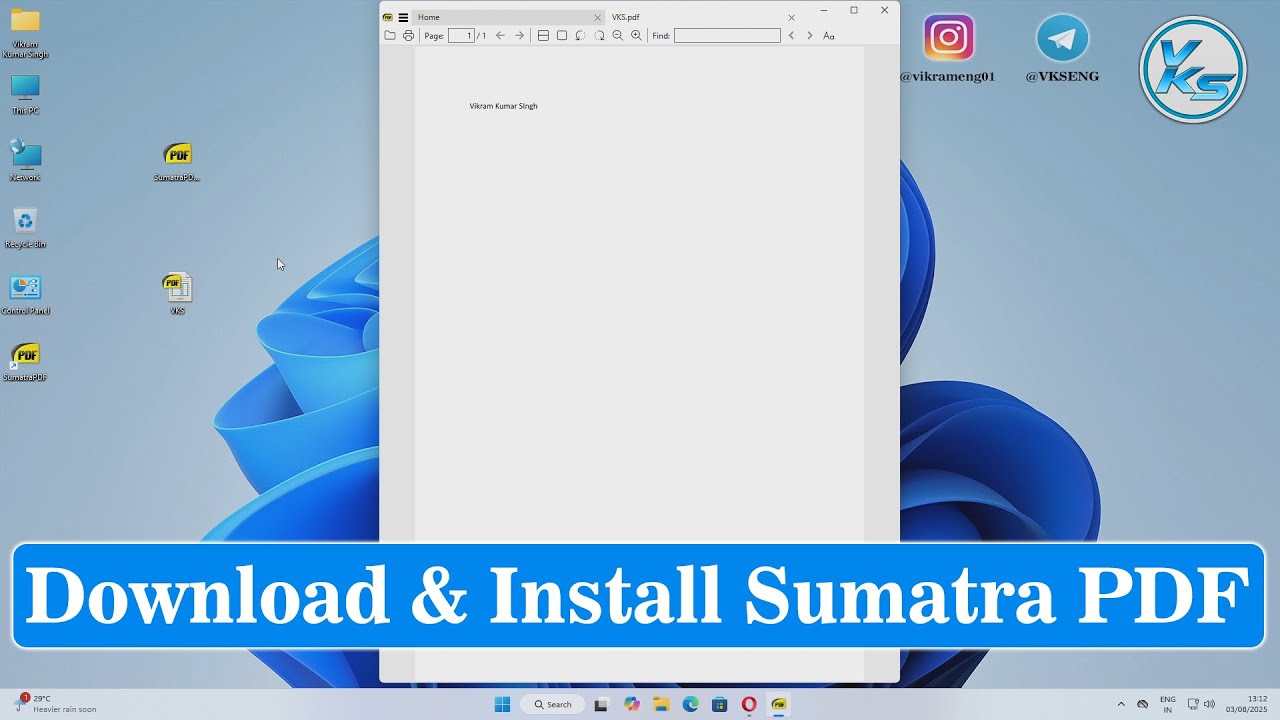 ✅ How To Download And Install Sumatra PDF On Windows 11/10