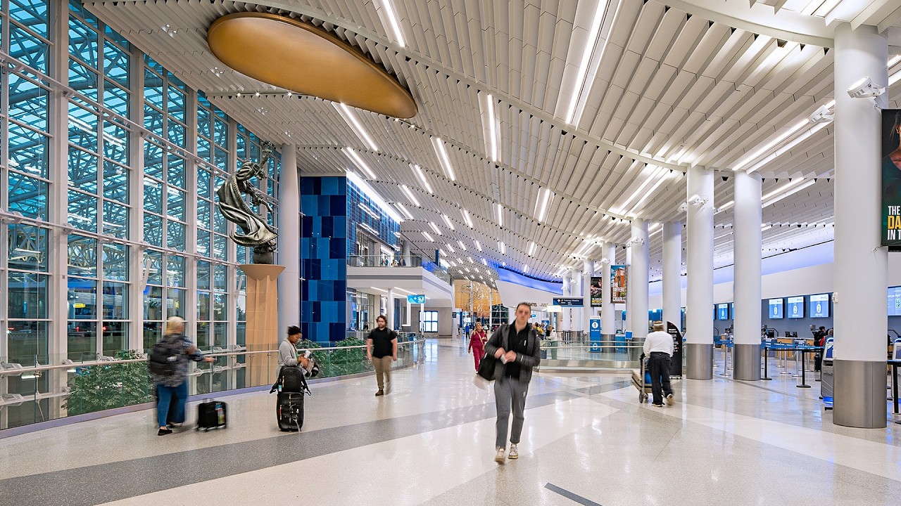 Designing Charlotte Douglas International Airport (CLT)’s 370,000-SF Terminal Lobby Expansion