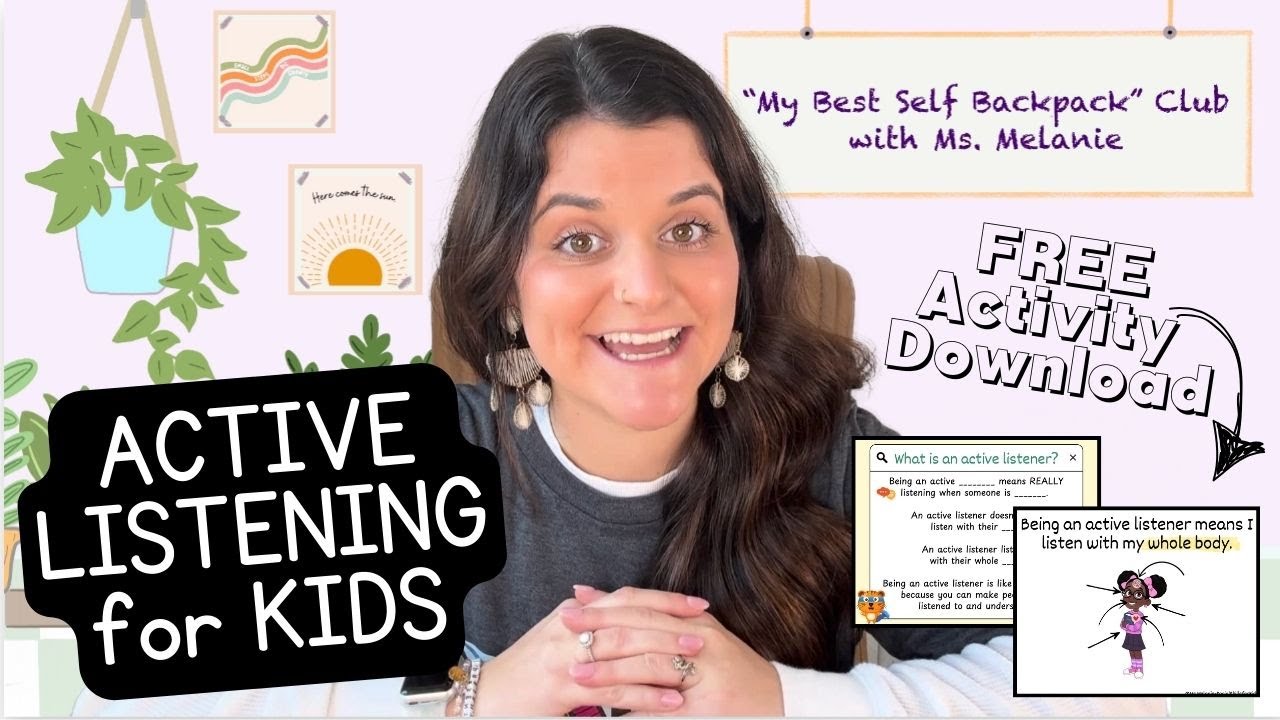 Get Kids to Listen: Fun and Free Active Listening Activity!