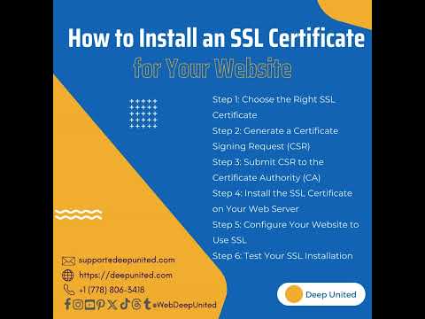How to Install an SSL Certificate for Your Website