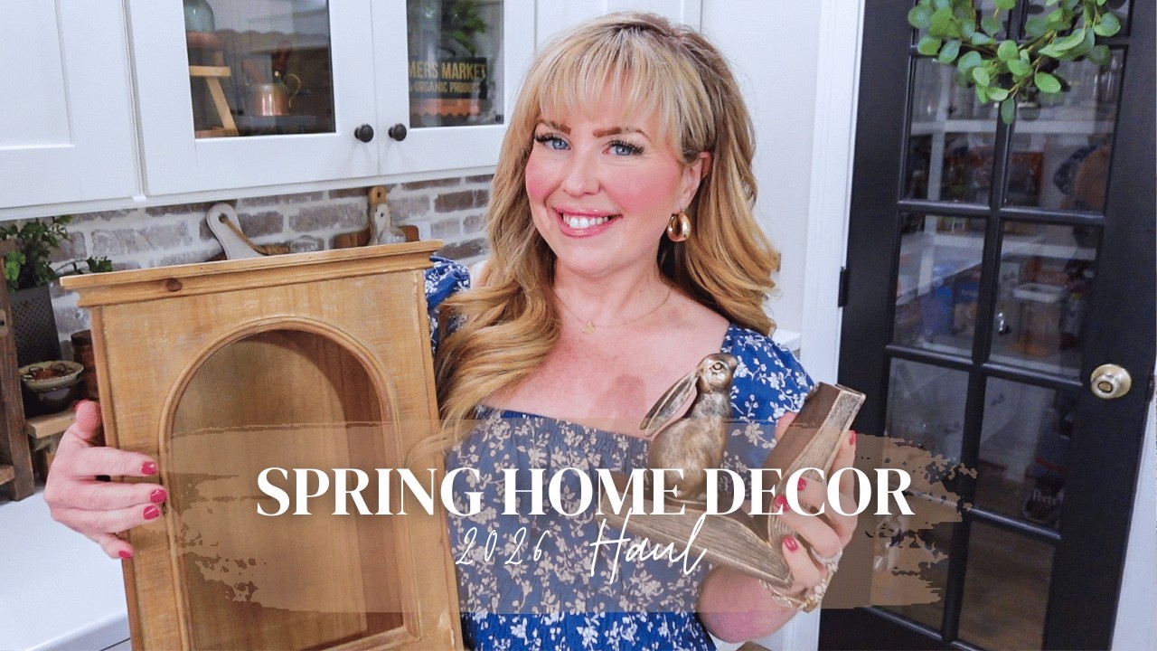 SPRING HOME DECOR HAUL // 2026 SPRING DECOR // CHARLOTTE GROVE FARMHOUSE