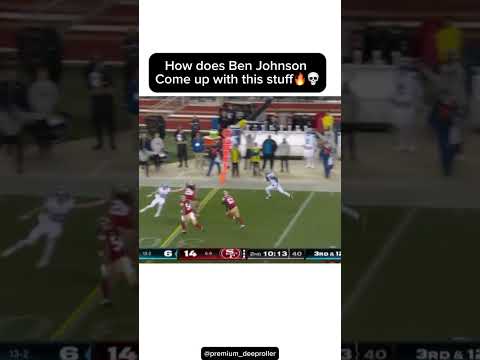 How does Ben Johnson come up with this stuff🔥💀 #nfl #football #detriot #lions #play #plays #sub