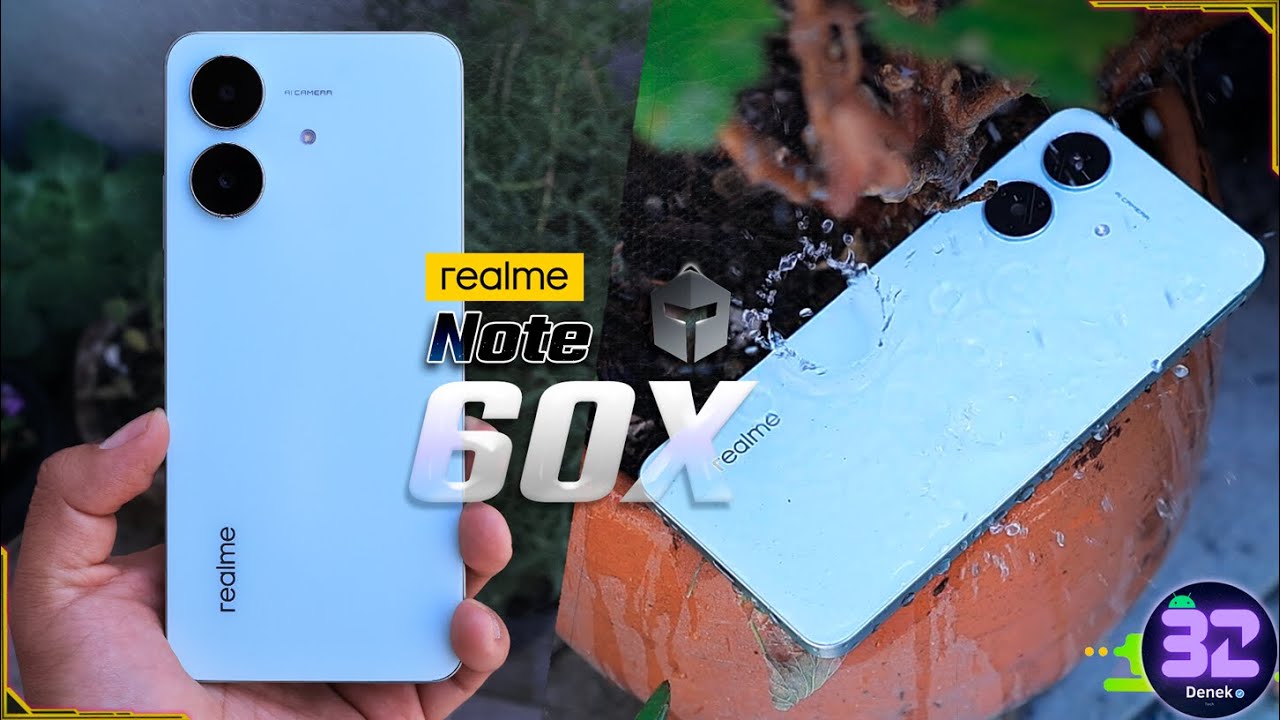 $80 por Resistencia: Agua, Polvo y Caídas? | Realme Note 60x Review en español